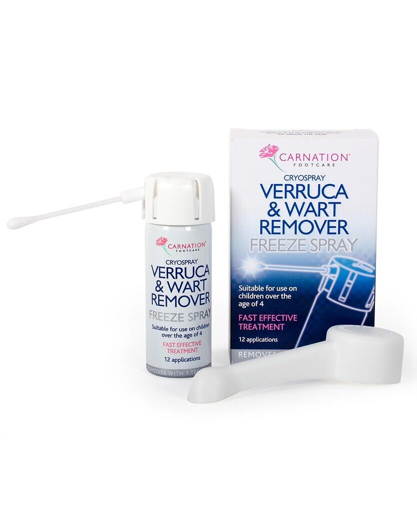 Verruca & Wart Remover Freeze Spray - Carnation Footcare